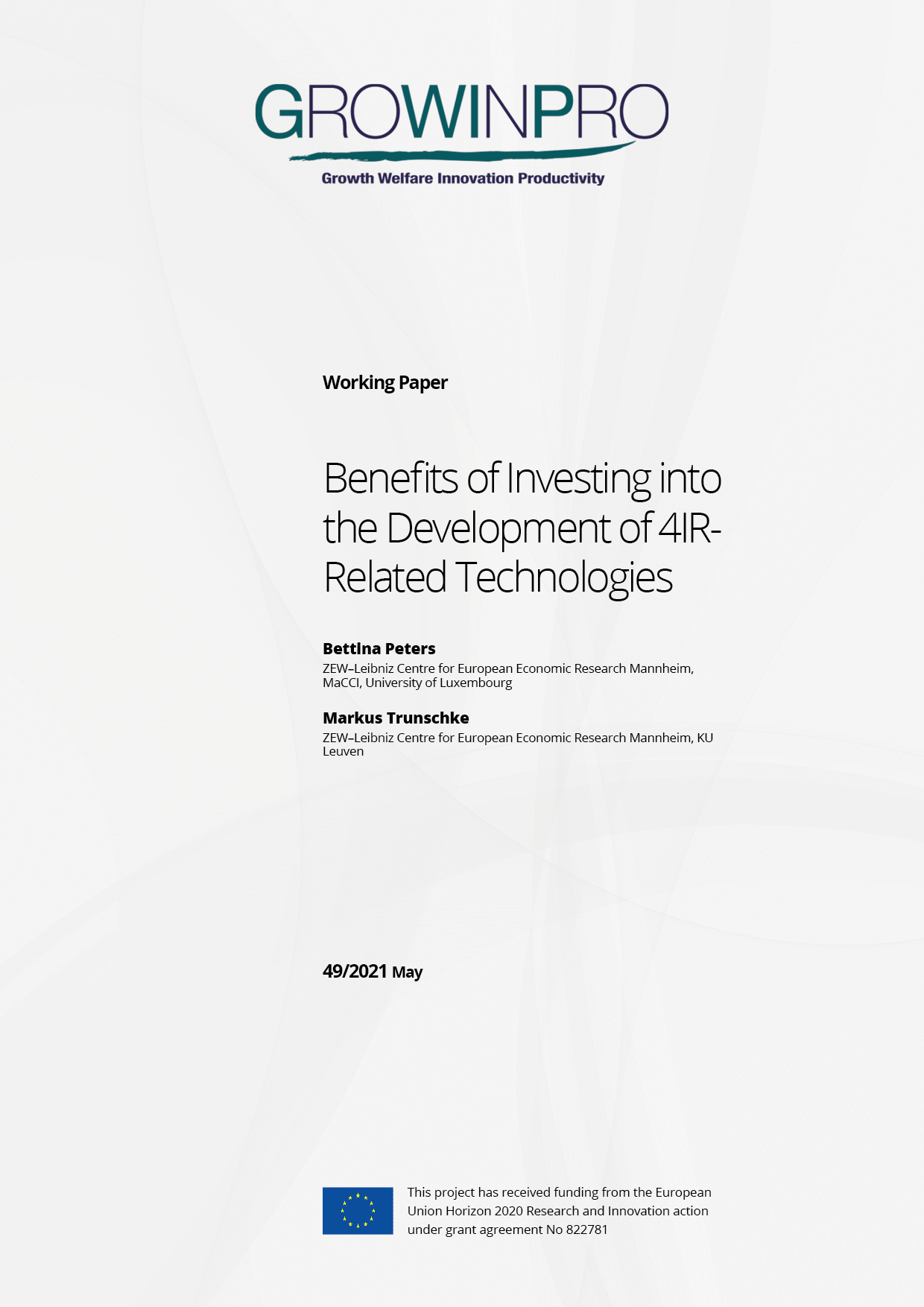 Benefits of Investing into the Development of 4IR-Related Technologies ...